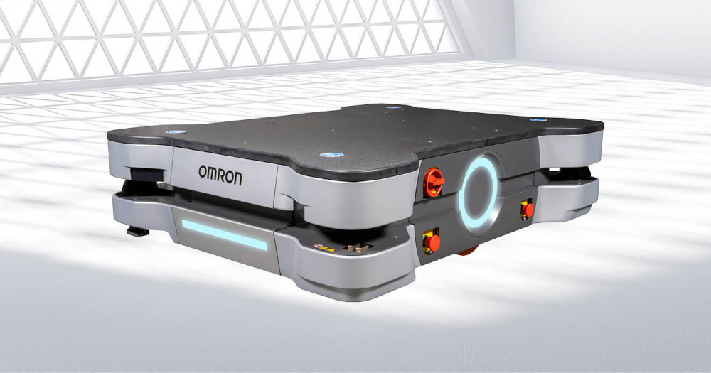 OMRON presenta i nuovi robot mobili autonomi della serie MD per carichi ...