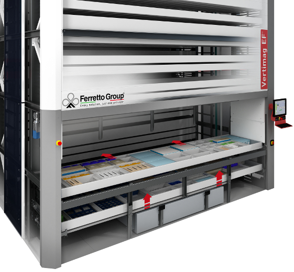 Vertimag EF, ecco i magazzini verticali Ergonomic & Fast di Ferretto Group - Logistica Efficiente
