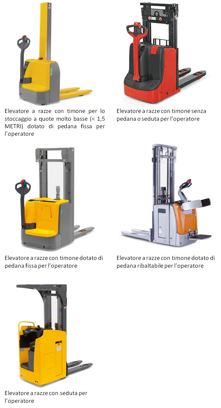 CARRELLO ELEVATORE A RAZZE (O SOLLEVATORE) - Logistica Efficiente